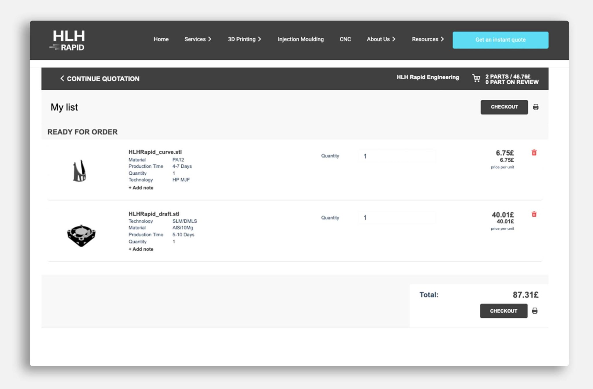 Get a Quote Within 24 Hours | HLH